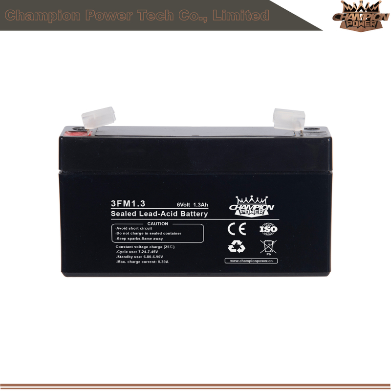 3FM1.3 6V1.3Ah AGM Battery - Buy SLA battery, Lead acid battery, 6V ...