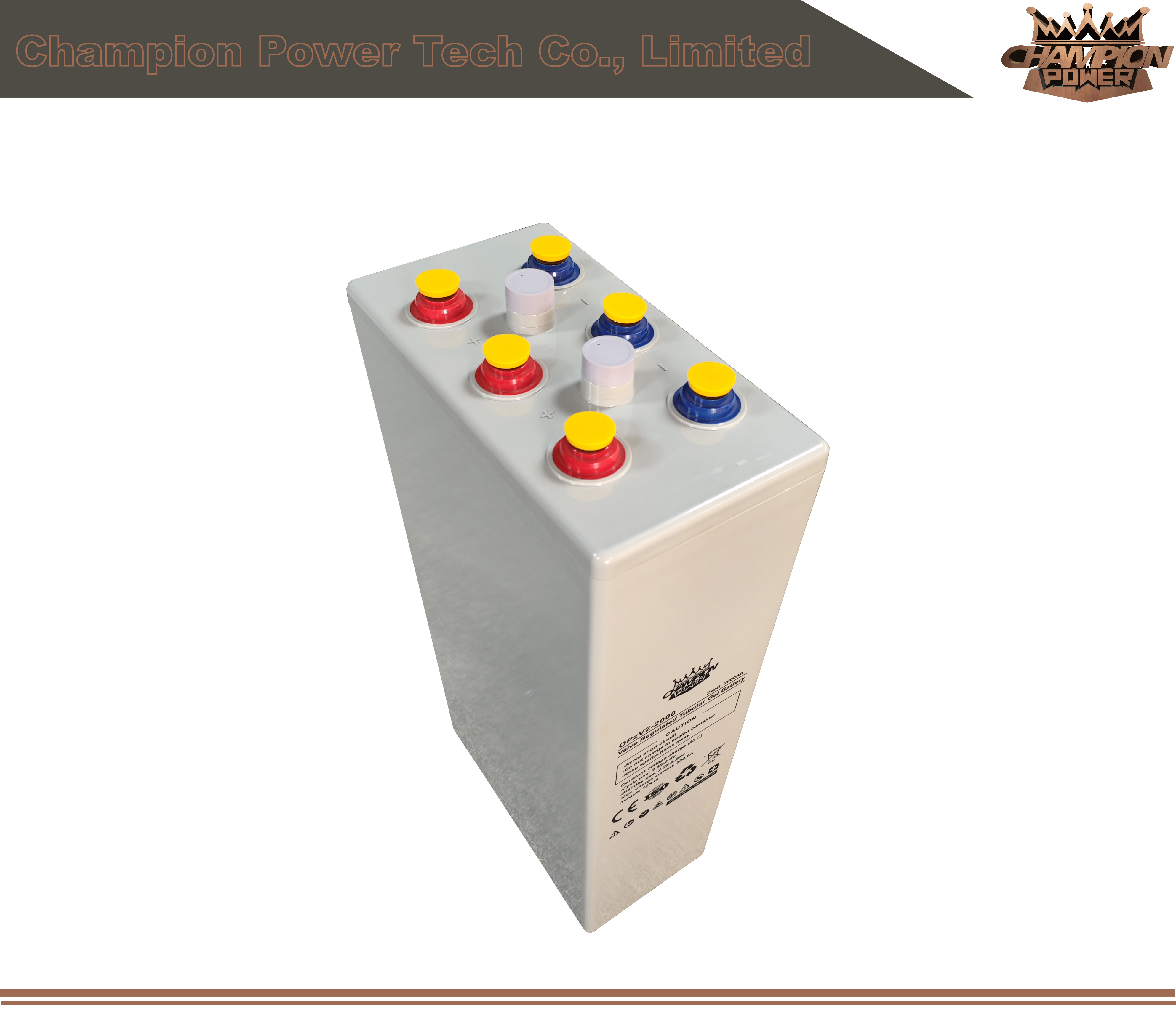 OPzV2-2000 2V2000Ah OPzV Battery - Buy valve regulated lead-acid ...