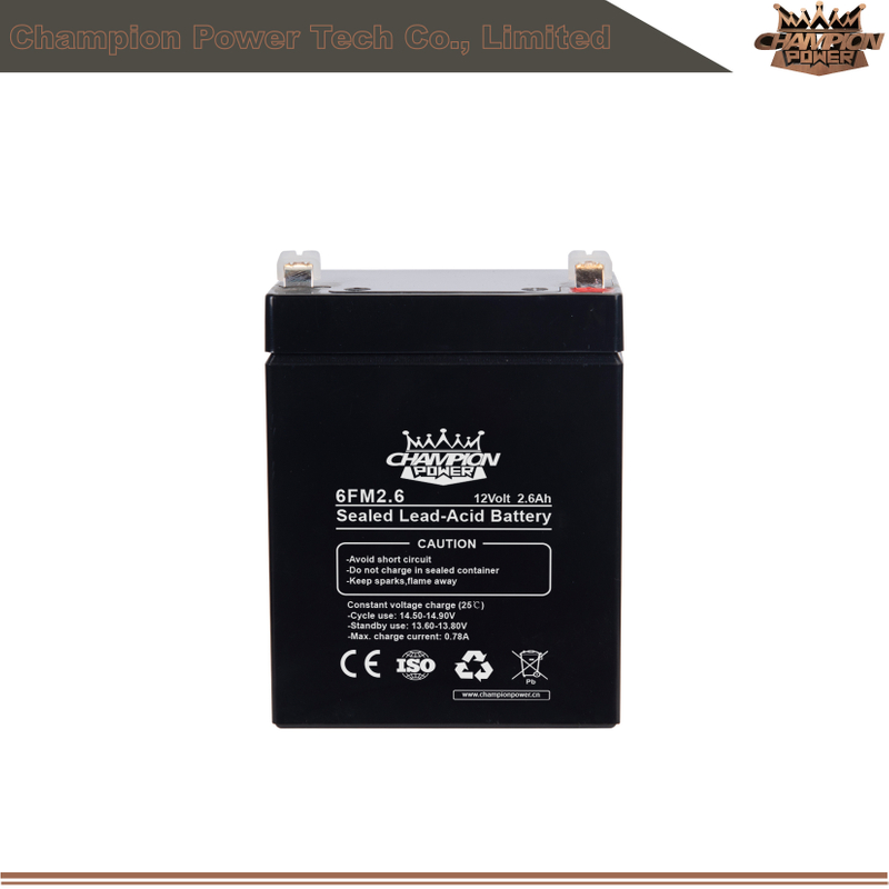 6FM2.6 12V2.6Ah AGM Battery - Buy 12v AGM VRLA Batteries, 12v lead-acid ...
