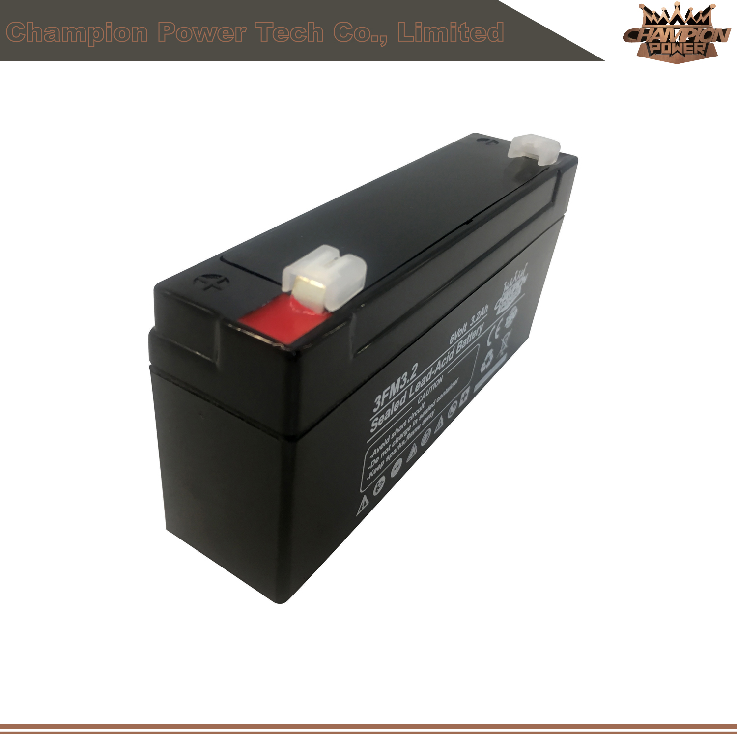 3FM3.2 6V3.2Ah AGM Battery - Buy AGM battery, industrial AGM VRLA ...